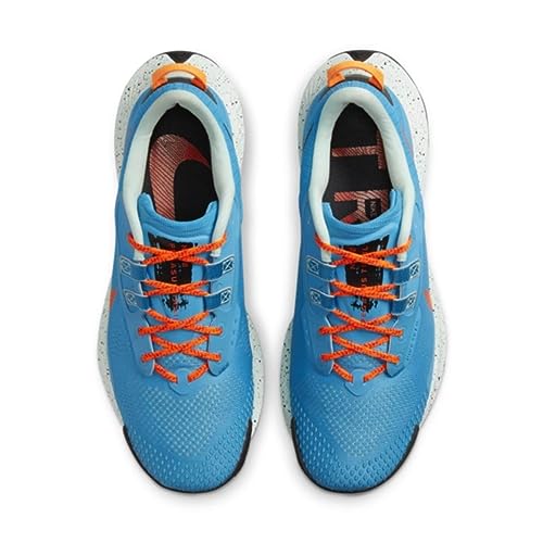 Nike Men's Pegasus Trail 3 Running Shoe, Laser Blue/Habanero Red, 10.5