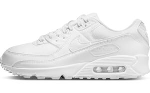 nike women's air max 90 dh8010-100 shoes, white, 9.5