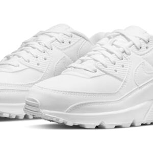 Nike Women's Air Max 90 DH8010-100 Shoes, White, 9.5