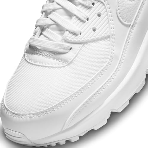 Nike Women's Air Max 90 DH8010-100 Shoes, White, 9.5