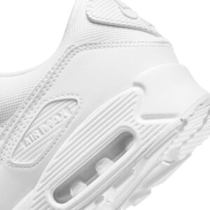 Nike Women's Air Max 90 DH8010-100 Shoes, White, 9.5