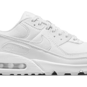 Nike Women's Air Max 90 DH8010-100 Shoes, White, 9.5