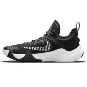 nike men's giannis immortality black/clear-white-wolf grey (cz4099 010) - 9.5