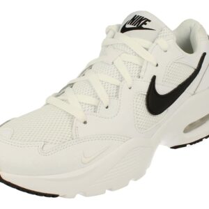 Nike Womens Air Max Fusion Running Trainers CJ1671 Sneakers Shoes (UK 8.5 US 11 EU 43, White Black 100)