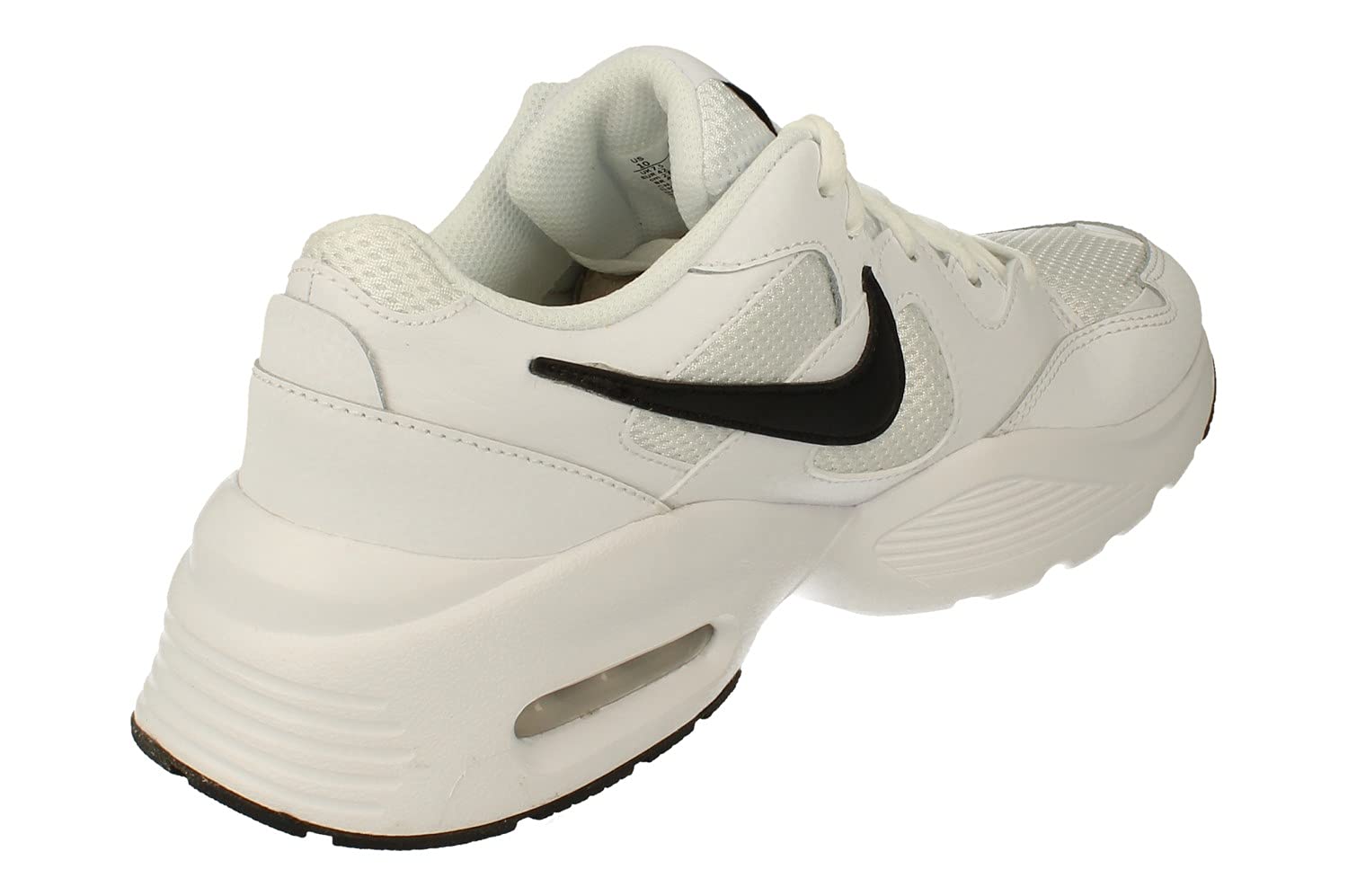 Nike Womens Air Max Fusion Running Trainers CJ1671 Sneakers Shoes (UK 8.5 US 11 EU 43, White Black 100)