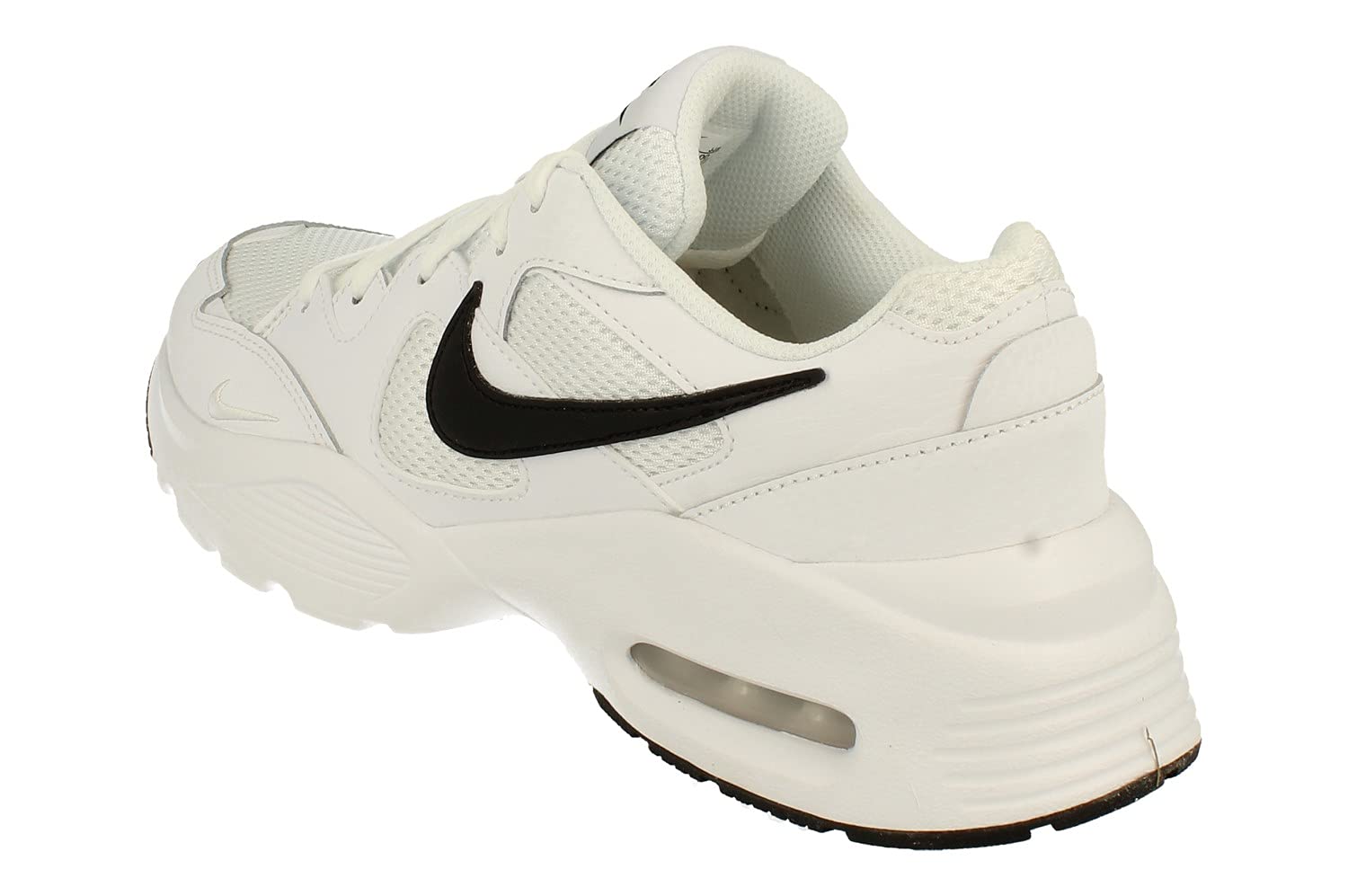 Nike Womens Air Max Fusion Running Trainers CJ1671 Sneakers Shoes (UK 8.5 US 11 EU 43, White Black 100)