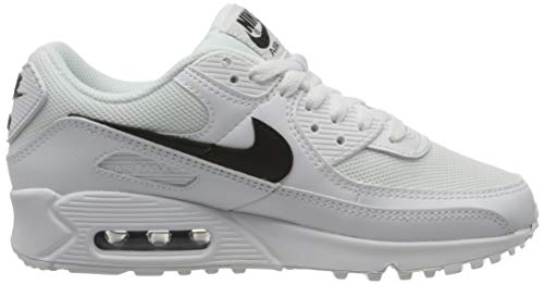 Nike Women's Air Max 90 White/Black-White Sneakers 6.5