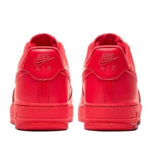 Nike Air Force 1 '07 Lv8 1 Mens Cw6999-600 Size 8, University Red/University Red-black