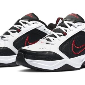 Nike Air Monarch IV White/Black-Varsity Red, 12