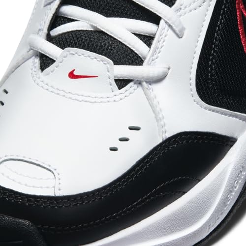 Nike Air Monarch IV White/Black-Varsity Red, 12