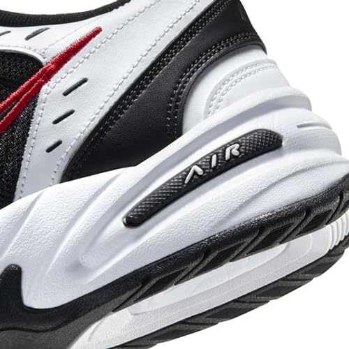 Nike Air Monarch IV White/Black-Varsity Red, 12