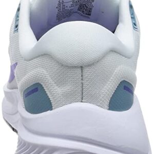 Nike W Air Zoom Structure 24, WHITE/PSYCHIC PURPLE-BARELY GRAPE, 5 UK (7.5 US)