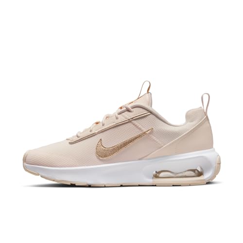 NIKE Women's Air Max Intrlk Lite Sneaker, Light Soft Pink Shimmer White, 5.5 UK