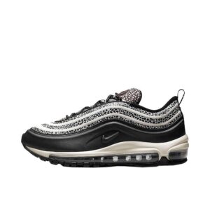 nike women's air max 97 se dh0559 001, phantom/chile red/black, 6