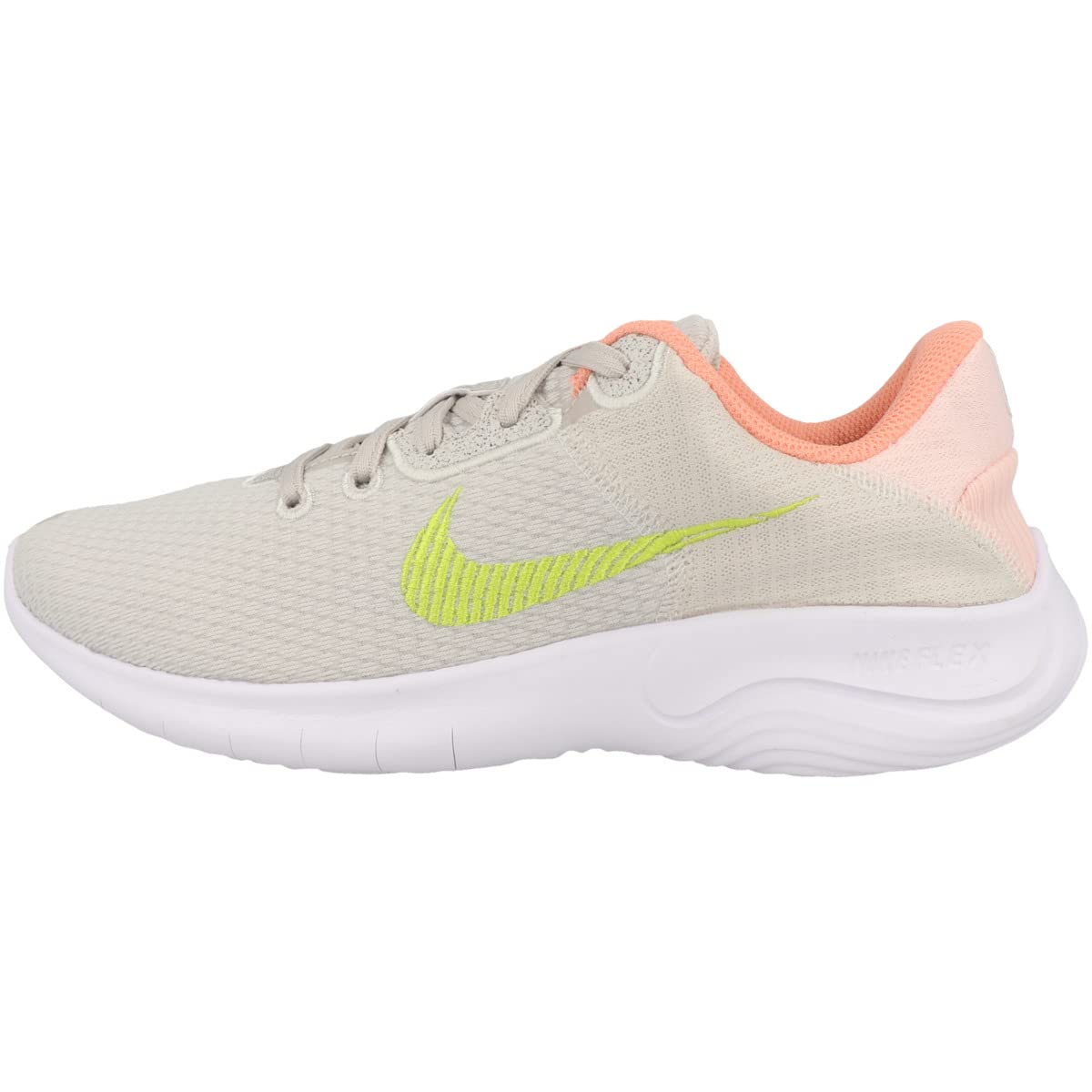 Nike Flex Experience Run 11 Women's Running Shoes, Light Bone Atomic Green Atmosp Dd9283 004, 11 US, 10