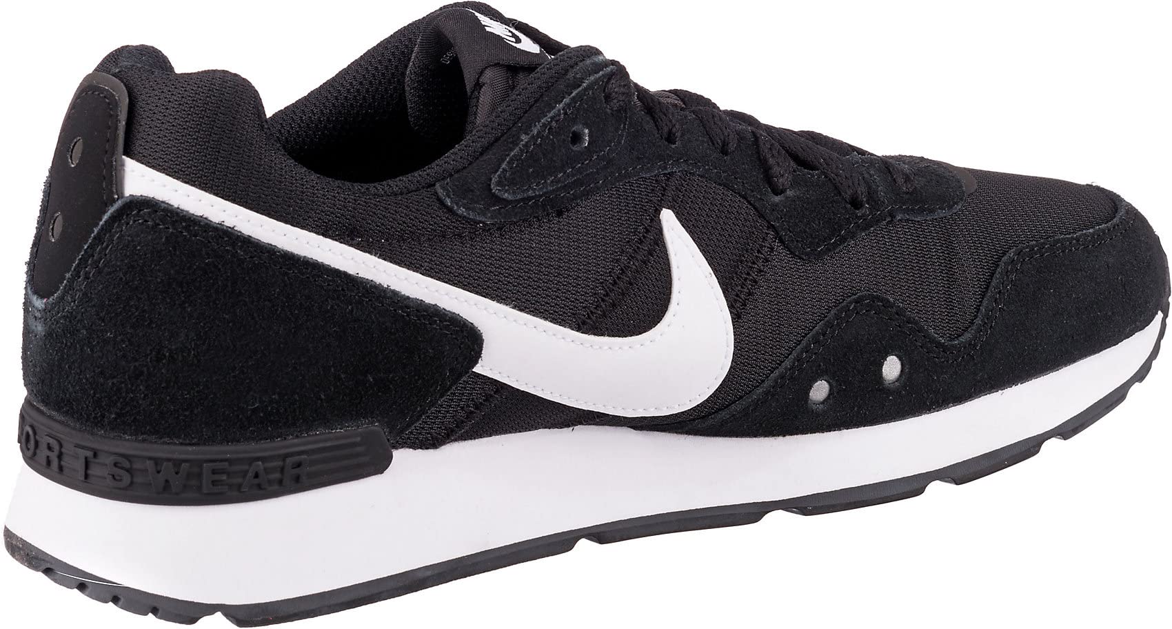 Nike Men's Sneaker, Black White Black, 9.5