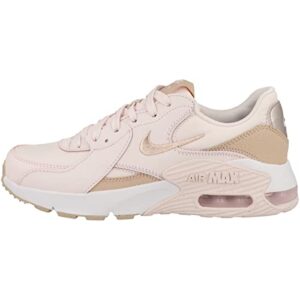 women's air max excee - size 8 us - hyper pink/white-clear