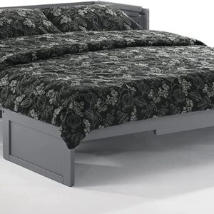 Night & Day Murphy Cube Cabinet Chest Bed (Queen, Gray)