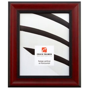 craig frames redcourt, 20x24 picture frame, deep cherry red