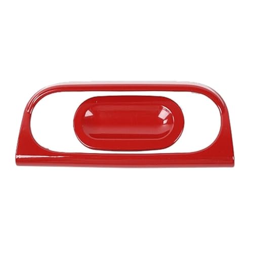 JIUYUN Central Armrest Box Handle Switch Cover Trim Frame Red HuaMao2019AB08b20203