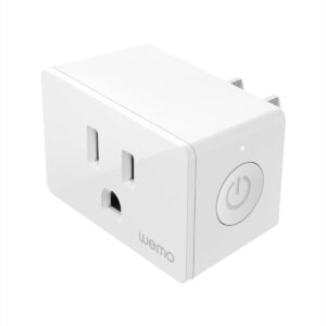 Wemo Smart Plug with Thread - Smart Outlet for Apple HomeKit - Smart Home Products, Smart Home Lighting, Smart Home Gadgets - Homekit Smart Plug - Works W/ Apple iPhone, Easy NFC Set Up, White