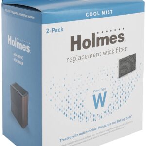 Holmes "W" Filter for Wemo Wifi Humidifier, 2-pack, HWF80-U