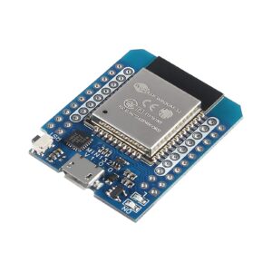 DWEII 5PCS ESP32 Mini NodeMCU Board ESP32 D1 Mini ESP-32 WiFi+Bluetooth Development Module Board Base on ESP8266 Compatible with Arduino WeMos D1 Mini