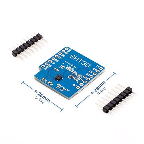 SHT30 Temperature and Humidity Measurement I2C Shield for WeMos D1 Mini by Envistia Mall