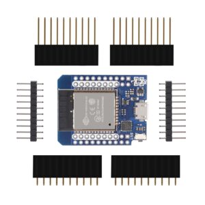 6Pcs ESP32 D1 Mini NodeMCU D1 Board MH-ET Live MiniKit for ESP32 WiFi Module Bluetooth Internet of Development Board Based ESP8266 Fully Functional with Pins for WeMos D1 DIY Kit