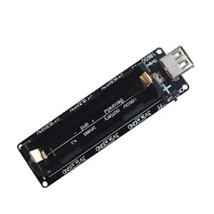 esp32 esp32s for wemos for raspberry pi 18650 battery charge shield board v3 micro usb port type-a usb 0.5a for arduino charge (module)