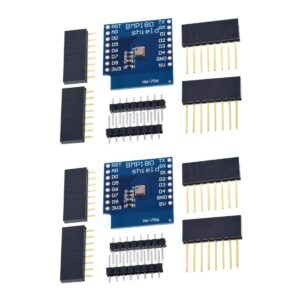 hiletgo 2pcs bmp180 digital barometric pressure sensor board for wemos d1 mini esp8266 3.3v/5v replace bmp085 sensor module