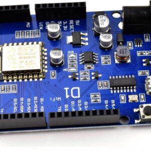 CANADUINO® Wemos D1 ESP8266 Wi-Fi Board 80-160MHz - IoT - Compatible with Arduino and NodeMCU