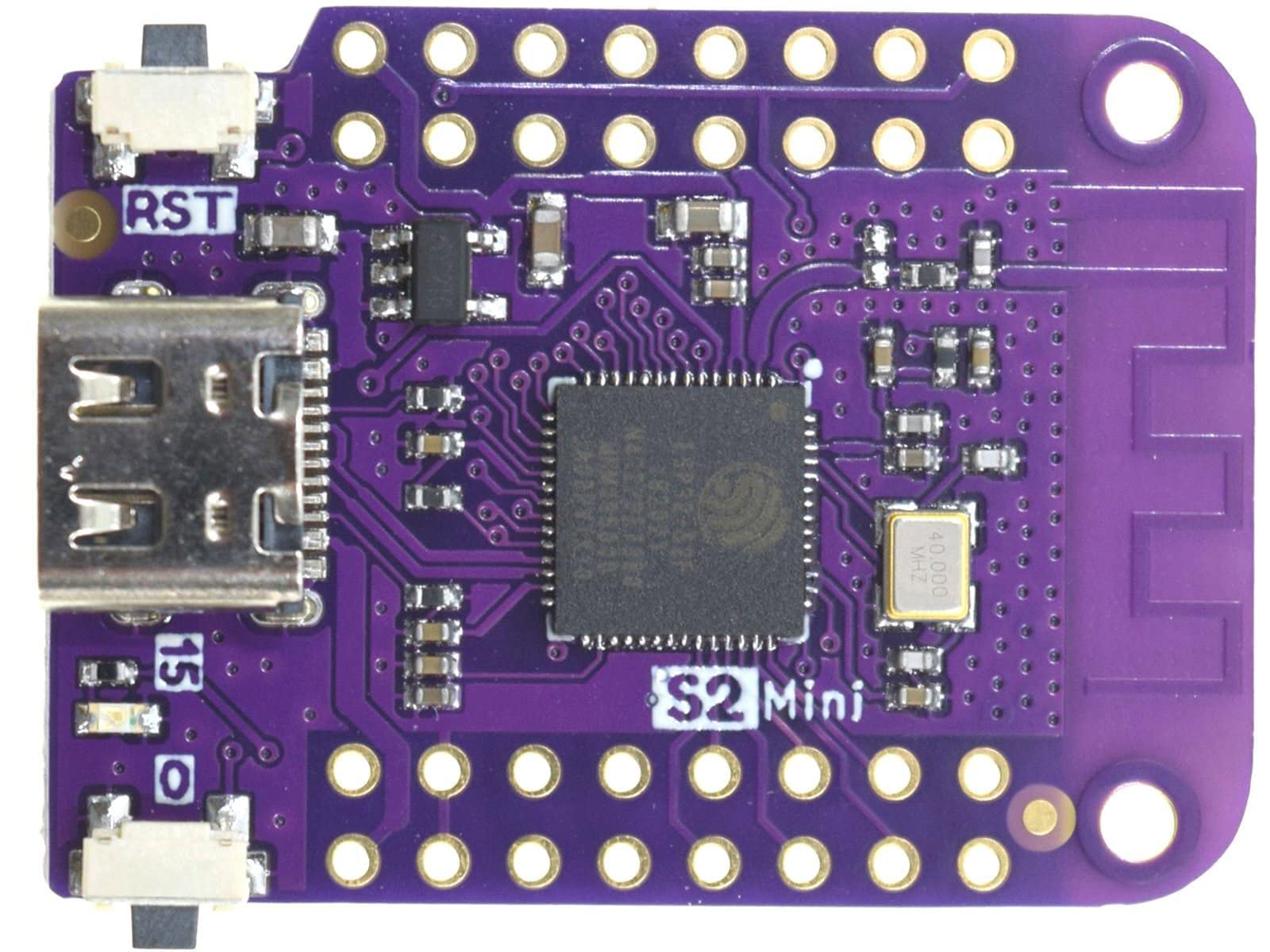 CANADUINO® WEMOS S2 Mini V1.0.0 ESP32-S2-2MB PSRAM - 4MB Flash