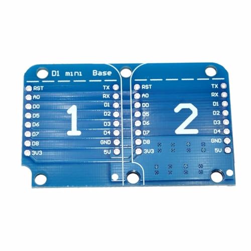 2017 Direct Selling Logic ICS Dual Base for Wemos D1 Mini WiFi Internet of Things Development Board Based