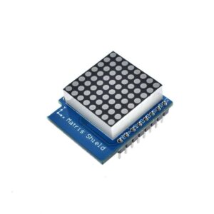 Matrix LED Shield V1.0.0 for WEMOS D1 Mini Digital Signal Output Controller Module 8 X 8 Dot Board Control