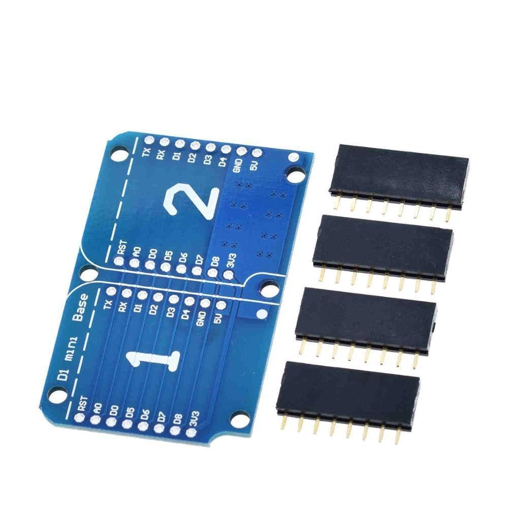 1PCS Dual Base for WEMOS D1 Mini WiFi Internet of Things Development Board Based