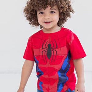 Marvel Spider-Man Little Boys 4 Pack T-Shirts Spiderman 6