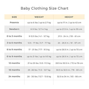 Burt's Bees Baby baby boys Pajamas, Zip-front Non-slip Footed Pjs, Organic Cotton and Toddler Sleepers, Indigo Hello Moon, 18 Months US