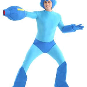 Fun Costumes Men's Capcom Blue Mega Man Costume, Classic Video Game Rockman Cosplay X-Large