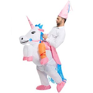 toloco inflatable costume for adults unicorn costume blow up costume adult halloween costumes