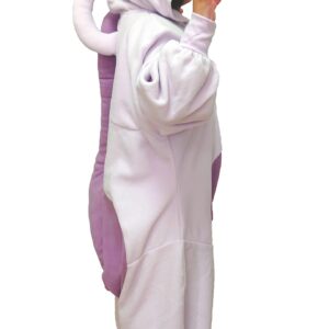 SAZAC Kigurumi - Pokemon - Mewtwo - Onesie Jumpsuit Halloween Costume -Kids Size (5-9 Year Old) Purple