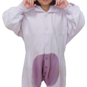 SAZAC Kigurumi - Pokemon - Mewtwo - Onesie Jumpsuit Halloween Costume -Kids Size (5-9 Year Old) Purple