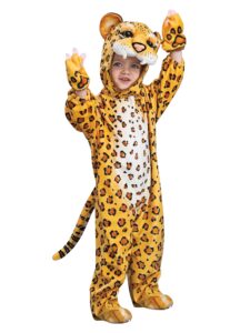 silly safari costume, leopard costume, toddler, one color, standard packaging