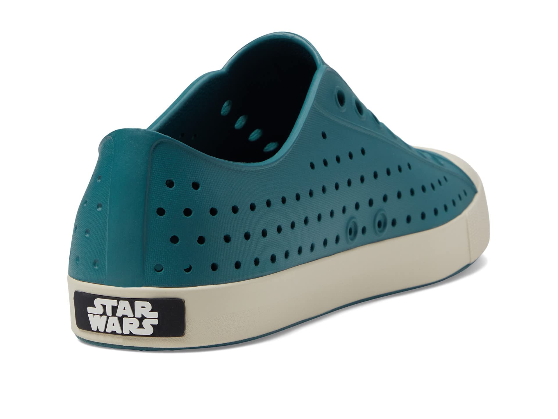 Native Shoes Jefferson Star Wars Print Bounty Green/Bone White/Boba Fett Men's 6, Women's 8 Medium