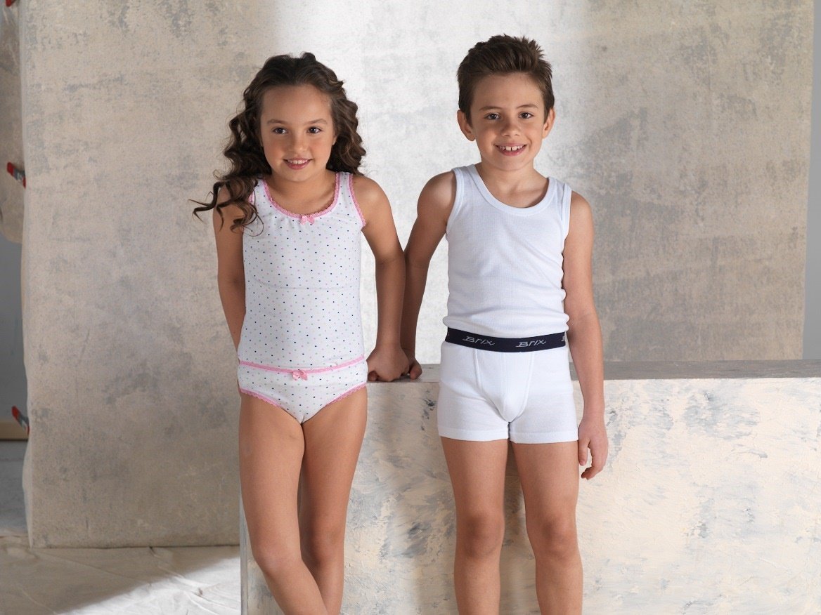 Brix Boys Undershirt Tank Top - White Tagless 100% Cotton Super Soft 4 Pack Novelty.