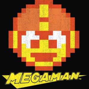 Mega Man T Shirt Mega Man O Lantern Black Toddler Short Sleeve T Shirts Gaming Vintage Style Graphic Tees