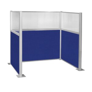 versare hush panel cubicle kit | workstation partition walls | sound dampening cubicle walls | partitions for desks