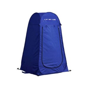 zgydnm 1-person pop up privacy tent for camping changing room portable shower station green change clothes tent (color : navy, size : 1)