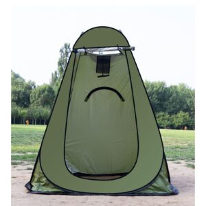 portable pop-up shower private tent bathroom spacious changing room camping bike beach pontoon boat changing room privacy tent pop up shower tent portable dressing room (green)