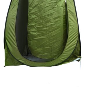 XKMT- Beach Portable Pop Up Changing Tent/Outdoor Privacy Tent/Camping Toilet Tent/Window Rain Shelter/Foldable with Carry Bag [P/N: ET-OUTDOOR005-GREEN]